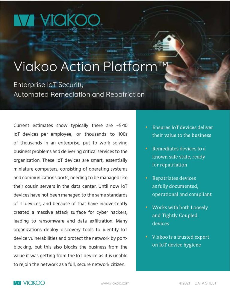 The Viakoo Action Platform - Viakoo, Inc
